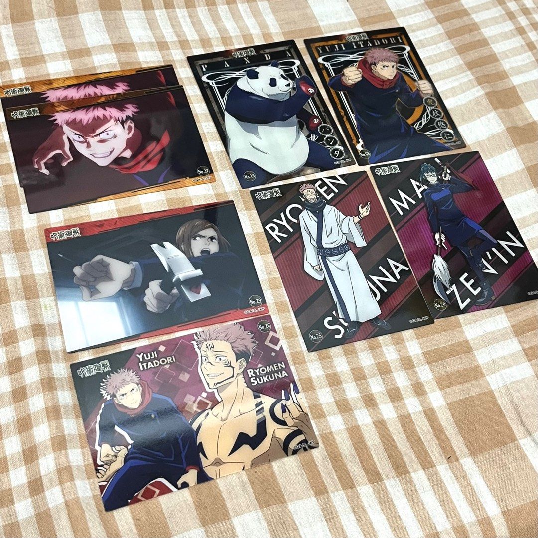 JJK wafer card / jujutsu kaisen photocard, Hobbies & Toys, Collectibles ...