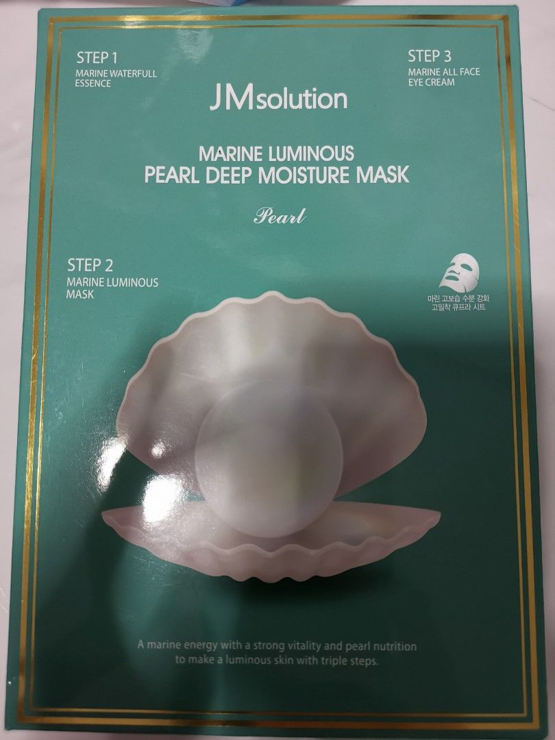 Jm solutions Pearl deep moisture mask, Beauty & Personal Care, Face ...