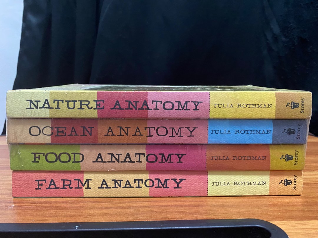 Julia Rothman Anatomy Book Set- All 4! on Carousell