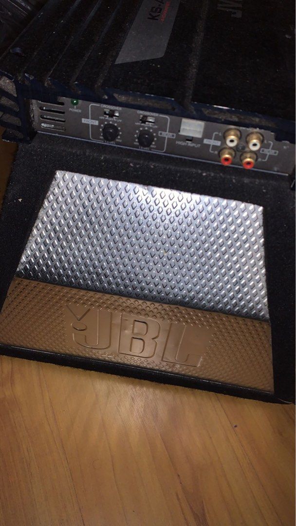 JVC AMPLIFIER AND 12 INCH JBL SPEAKER, Audio, Soundbars, Speakers ...