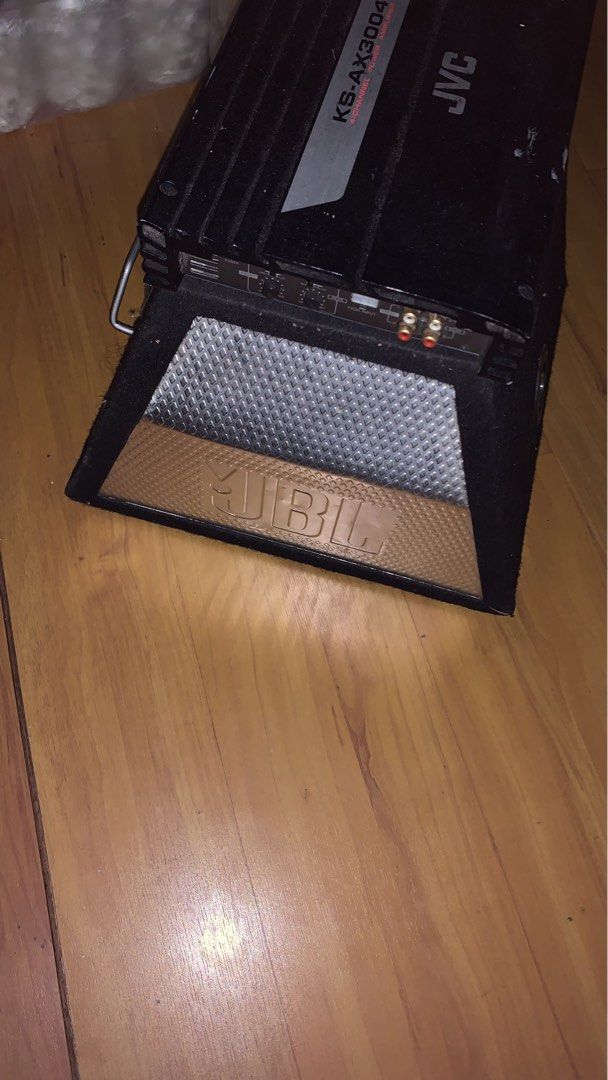 JVC AMPLIFIER AND 12 INCH JBL SPEAKER, Audio, Soundbars, Speakers ...