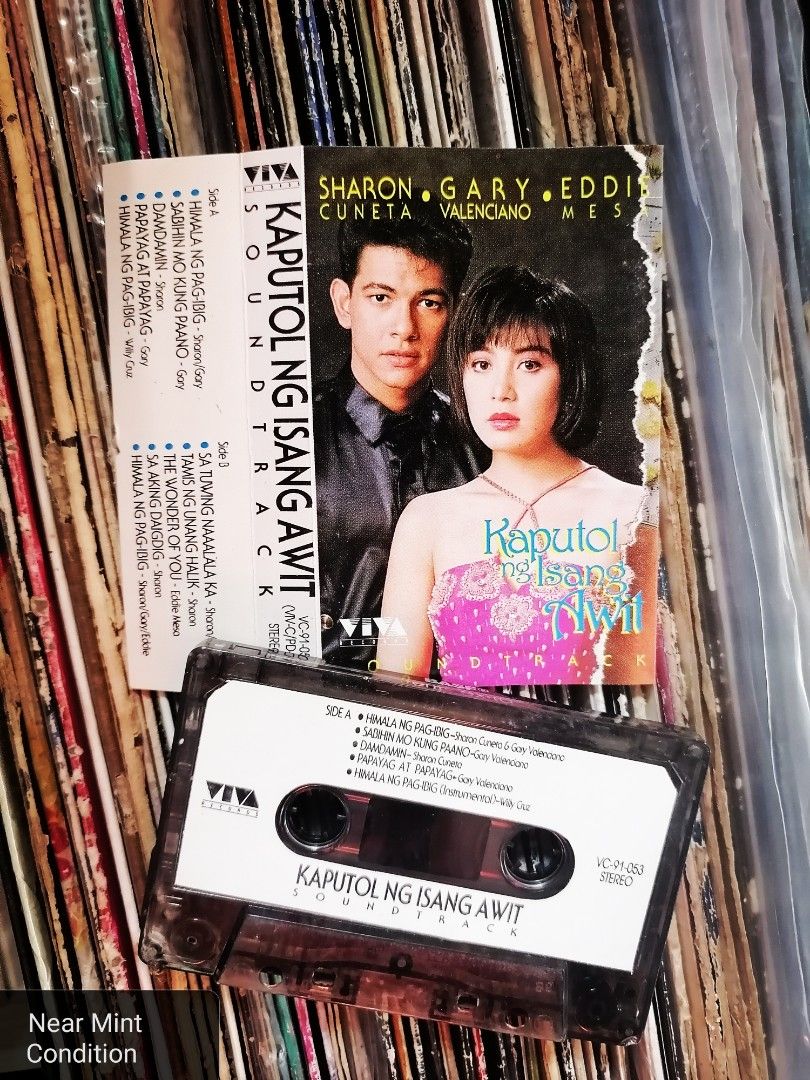 Kaputol ng isang awit Soundtrack Cassette Tape Original Cassette Tapes ...