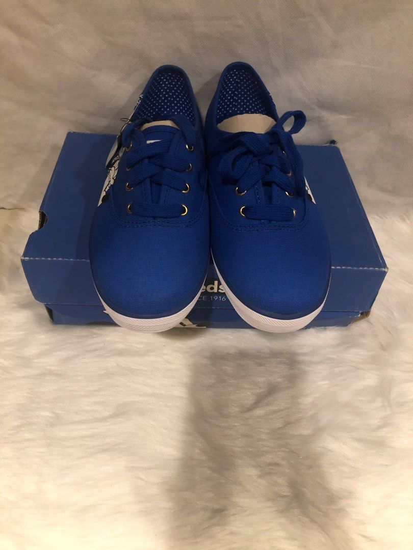 Keds Champion Minnie Mouse Face Blue on Carousell