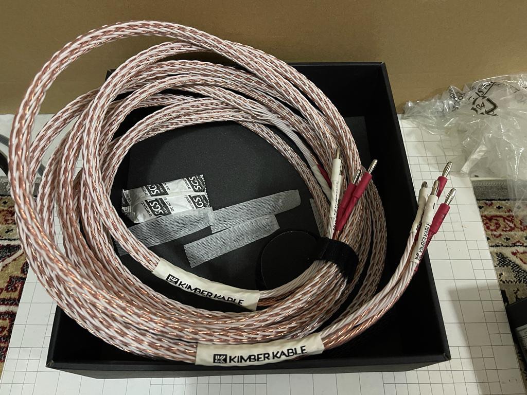 Kimble Speaker cable 12TC Bi-wire (3 metre Pair), Audio, Soundbars ...