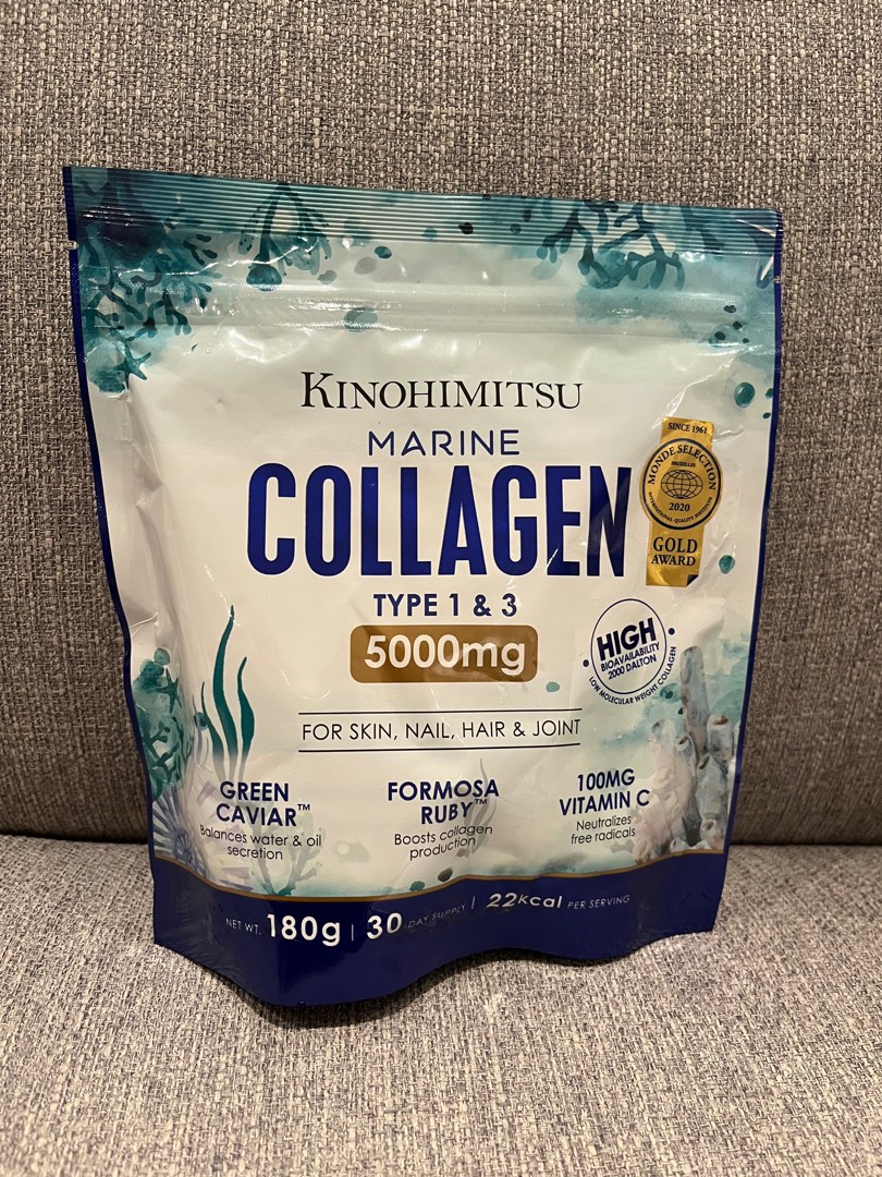 Kinohimitsu Marine Collagen, Health & Nutrition, Health Supplements ...