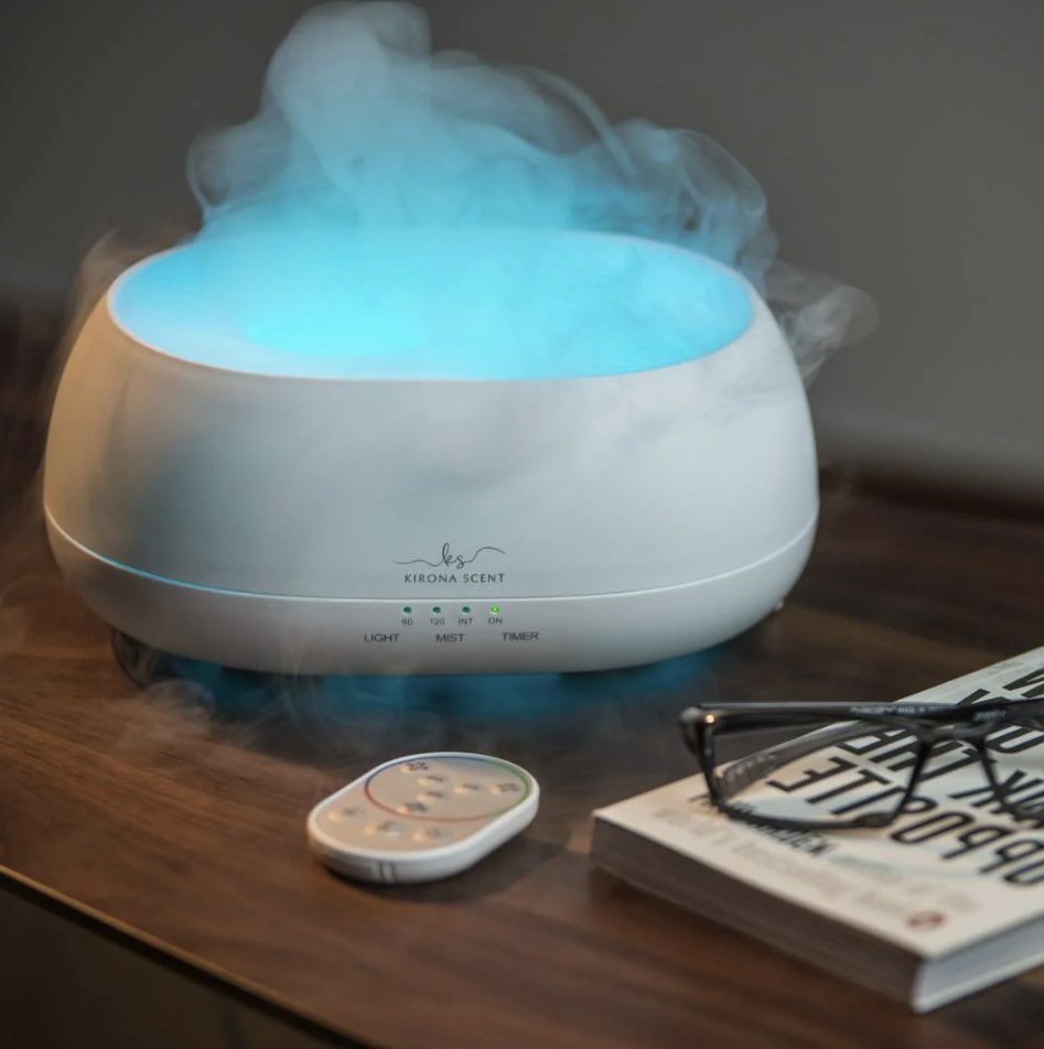 kirona scent mystic paradise aroma diffuser (white), Furniture & Home ...