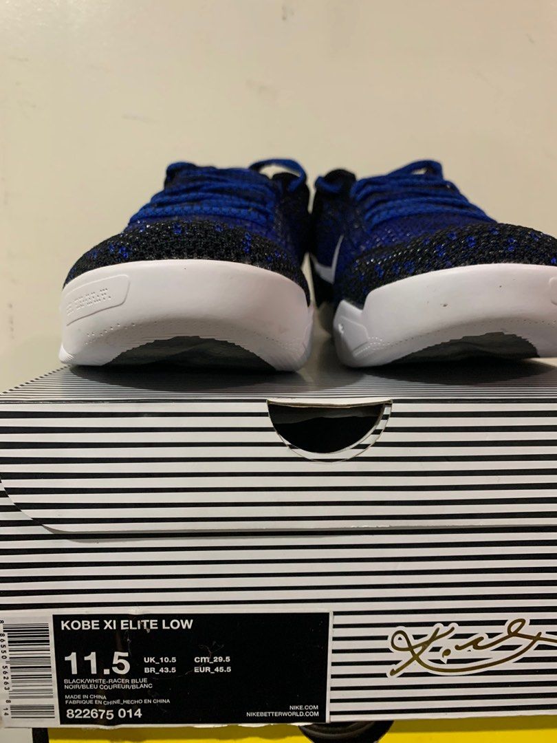 Kobe 11 Elite Low Mark Parker size 11.5, Men's Fashion, Footwear ...