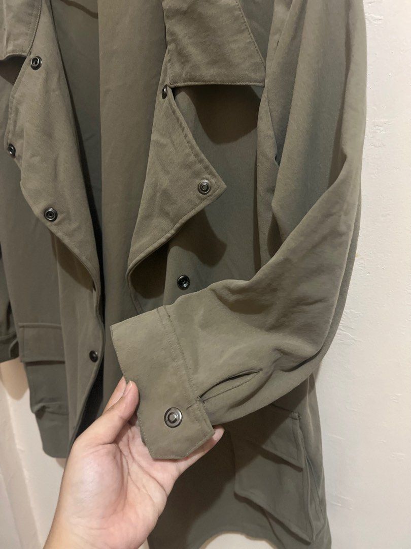 Label eight army jacket casual, Fesyen Wanita, Pakaian Wanita, Baju ...