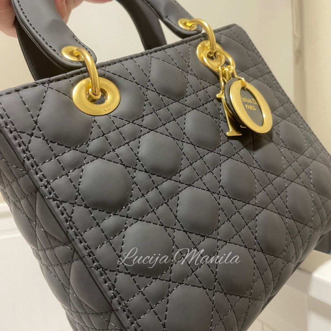 Lady Dior Matte Black (Gold hardware) on Carousell