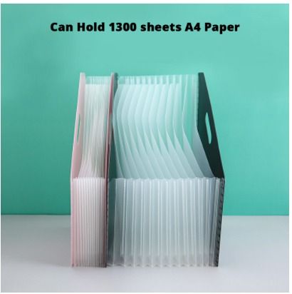 Large Capacity File Folder Expanding File Folder A4 File Organizer ...