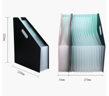 Large Capacity File Folder Expanding File Folder A4 File Organizer ...