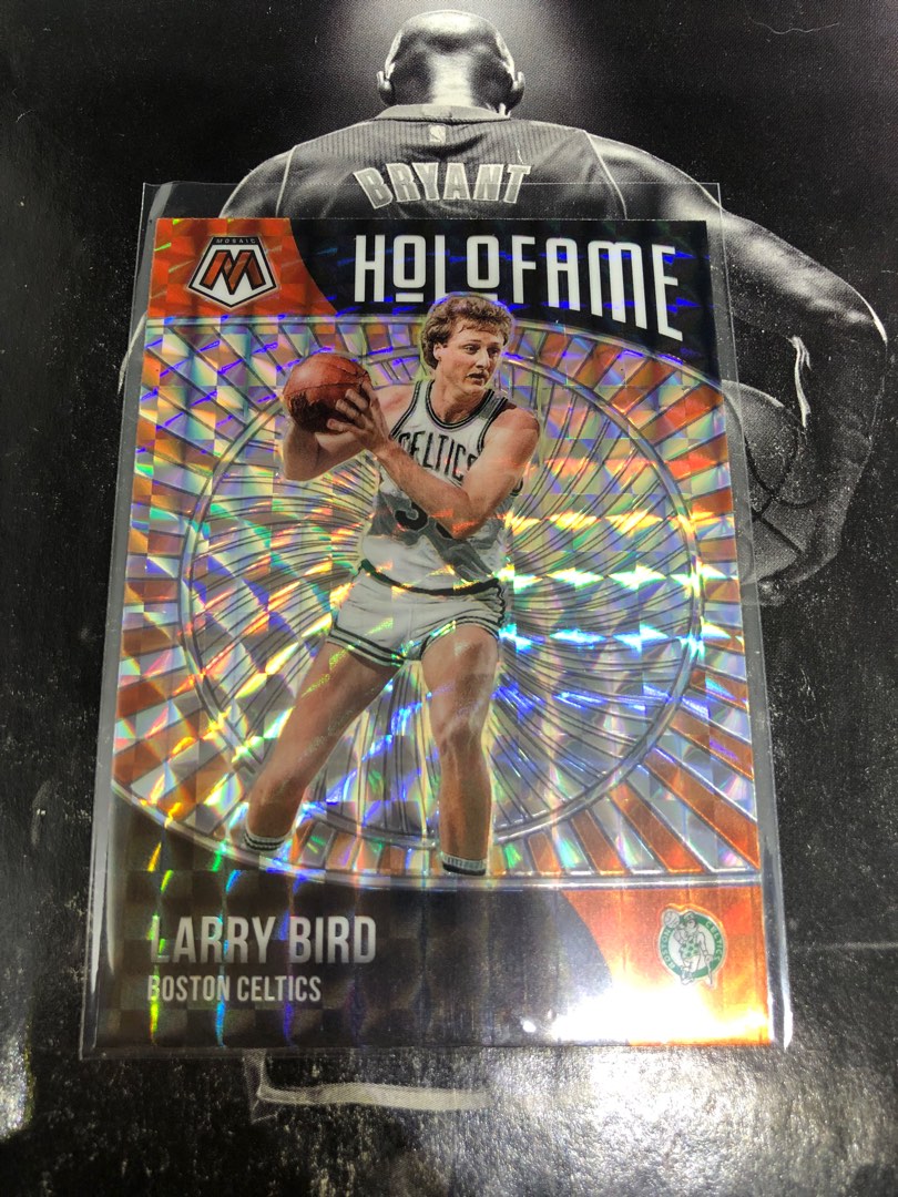 Larry Bird Panini Mosaic HoloFame Mosaic Prizm 2021 NBA Card on Carousell