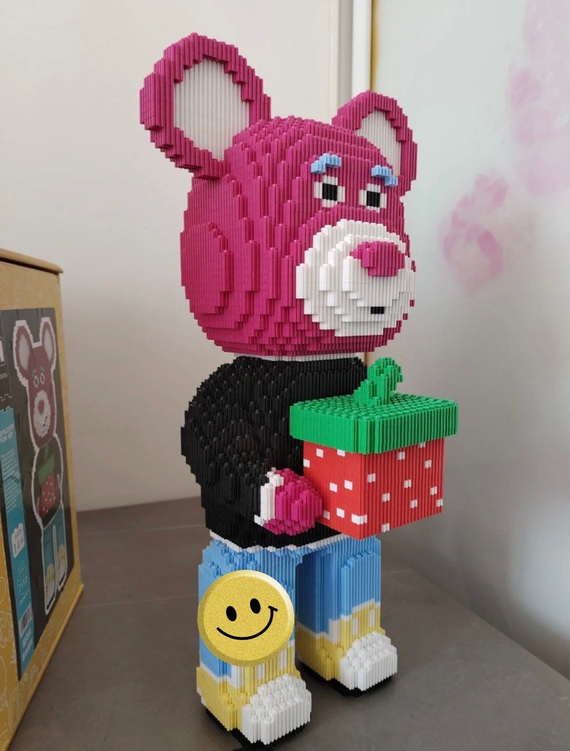 Lego Bear 46cm - Strawberry [Ready Stock], Hobbies & Toys, Toys & Games ...