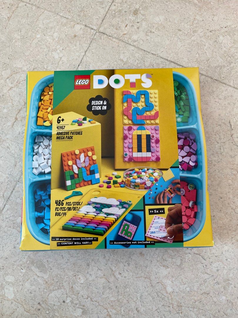 Lego Dots 41957 Adhesive Patches Mega Pack, Hobbies & Toys, Toys ...