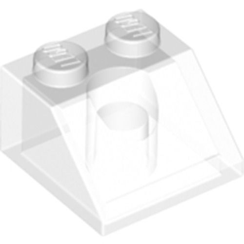 LEGO Parts 35277 Roof Tile 2x2/45 Degree Transparent White (Clear ...