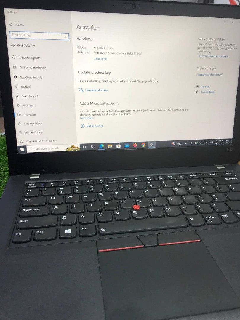 Lenovo ThinkPad T480 Touchscreen 14inch ultrabook, Computers & Tech ...