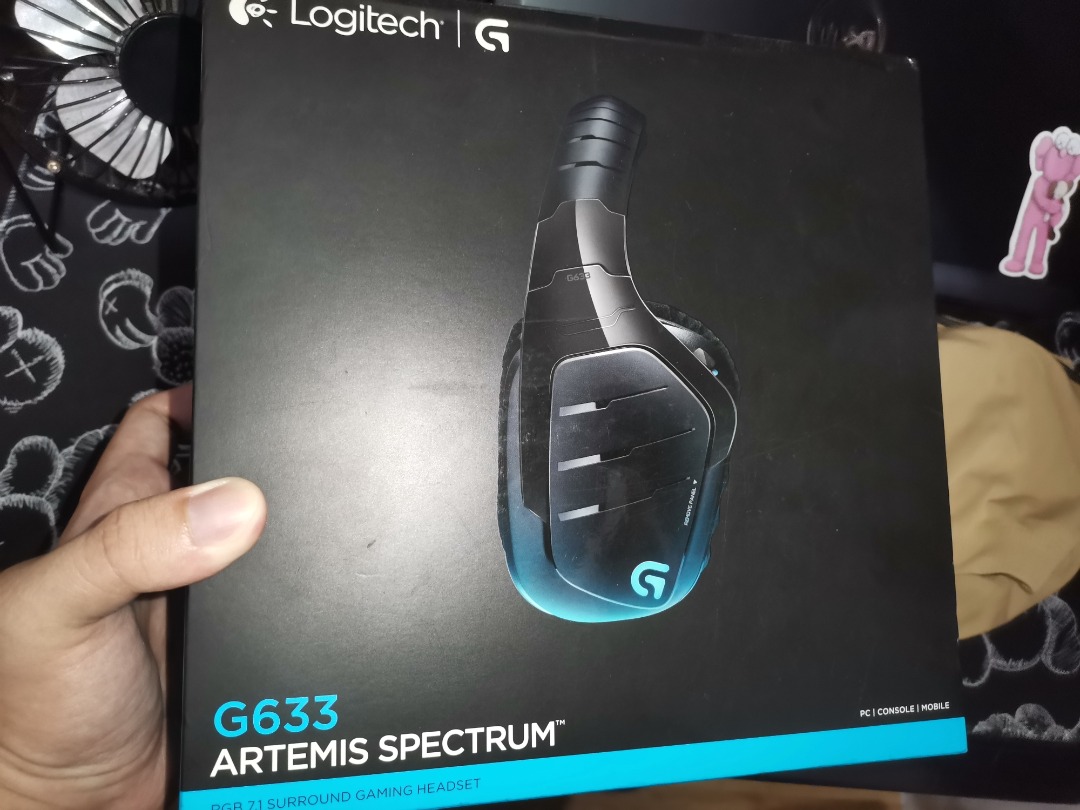 Rush Logitech G633s Wired Lightsync Gaming Headset, Audio, Headphones ...
