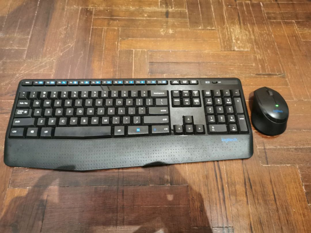Logitech K345 Wireless Keyboard and mouse set, Computers & Tech, Parts ...