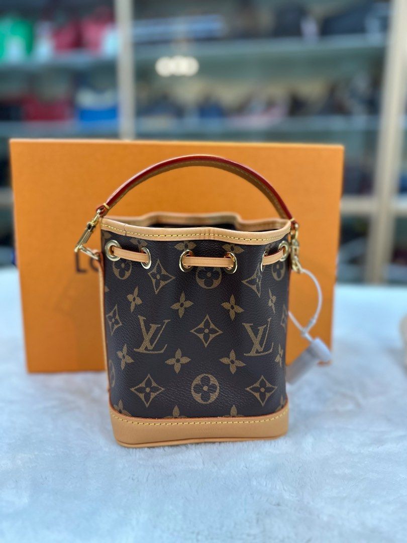 Louis Vuitton Nano Noe, Luxury, Bags & Wallets on Carousell