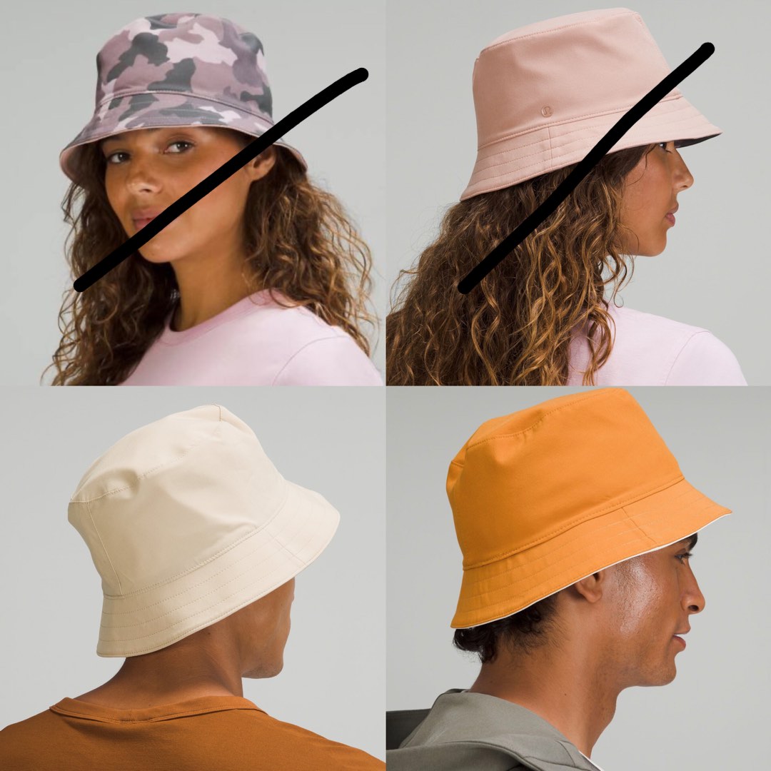 Lululemon Reversible Bucket Hat, Women's Fashion, Activewear on Carousell