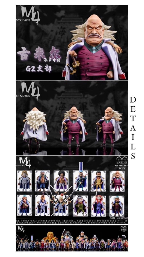 M4 Studio - One Piece Marine Series 017 - Comil, Hobbies & Toys, Toys ...