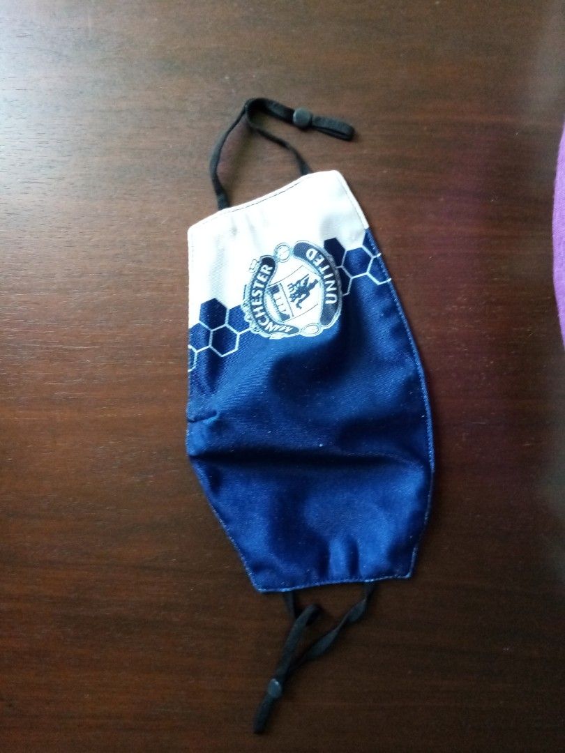 Manchester United mask, Health & Nutrition, Face Masks & Face Shields ...