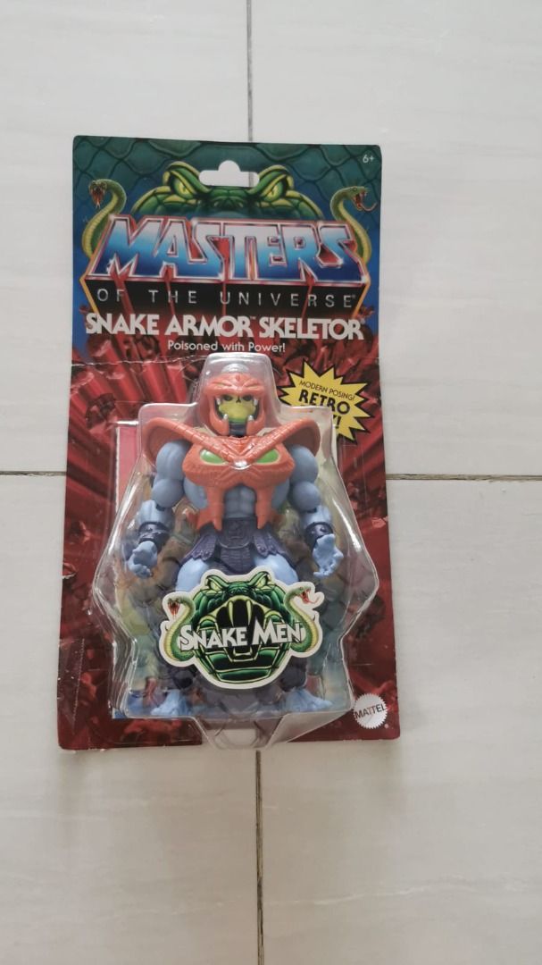 Masters of the Universe Origins Snake Armor Armour Skeletor Snakemen ...