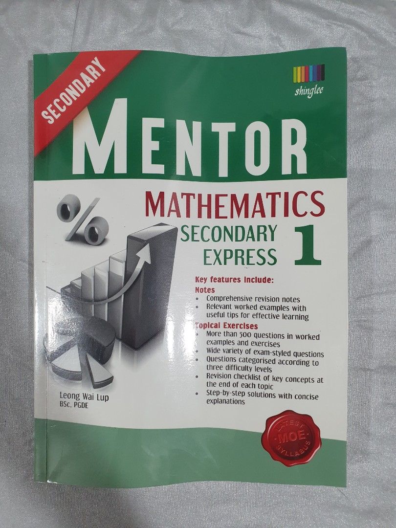 Mentor Mathematics Secondary 1 Express Assessment Book, Hobbies & Toys ...