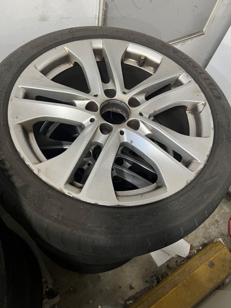 Mer Benz c180 17 inch rim, Car Accessories, Accessories on Carousell