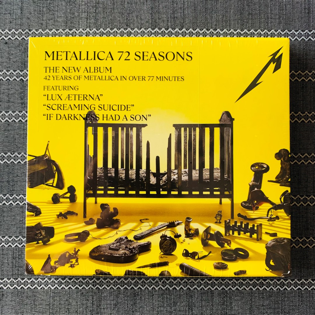 Metallica - 72 Seasons [Imported Edition] CD, Hobbies & Toys, Music & Media, CDs & DVDs on Carousell