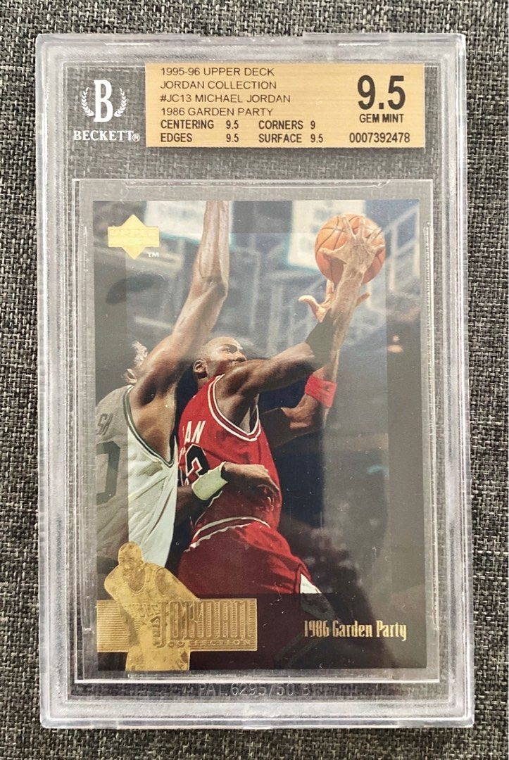 Michael Jordan Collection BGS 9.5, Hobbies & Toys, Memorabilia ...