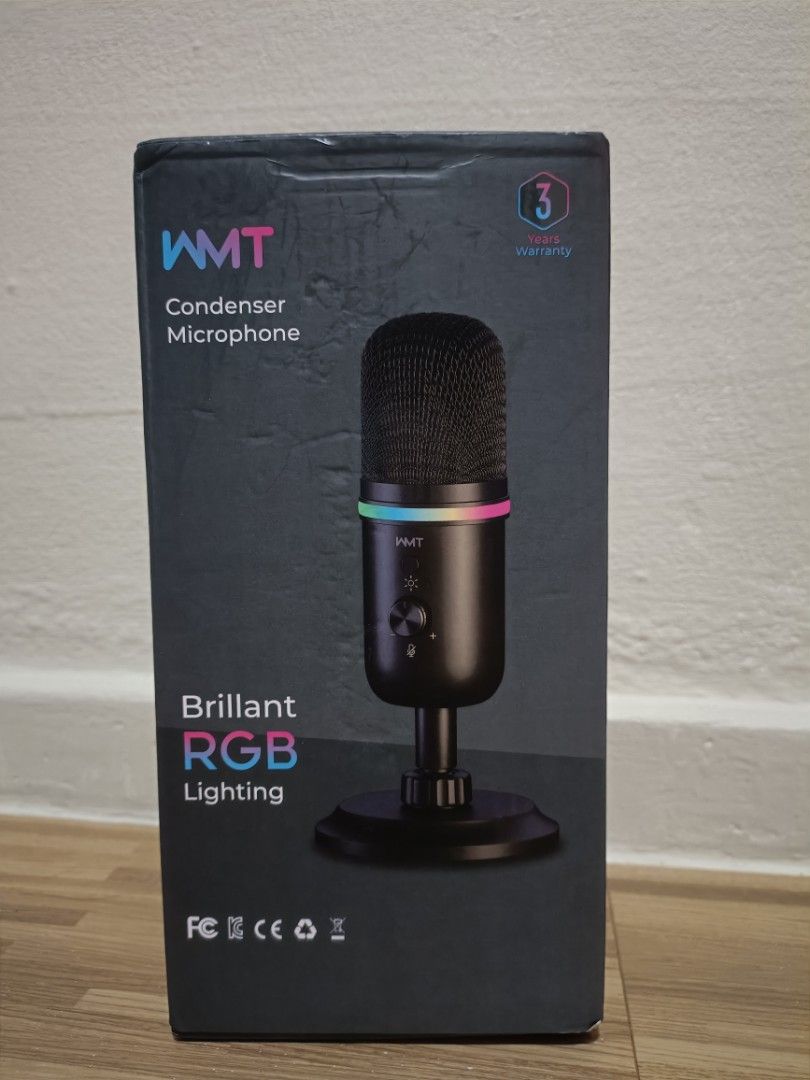 WMT Microphone Condenser, Audio, Microphones on Carousell