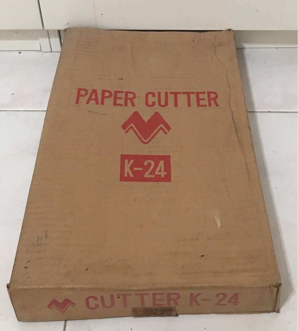 MIKI Paper Cutter K-24 Guillotine type , Furniture & Home Living, Home ...