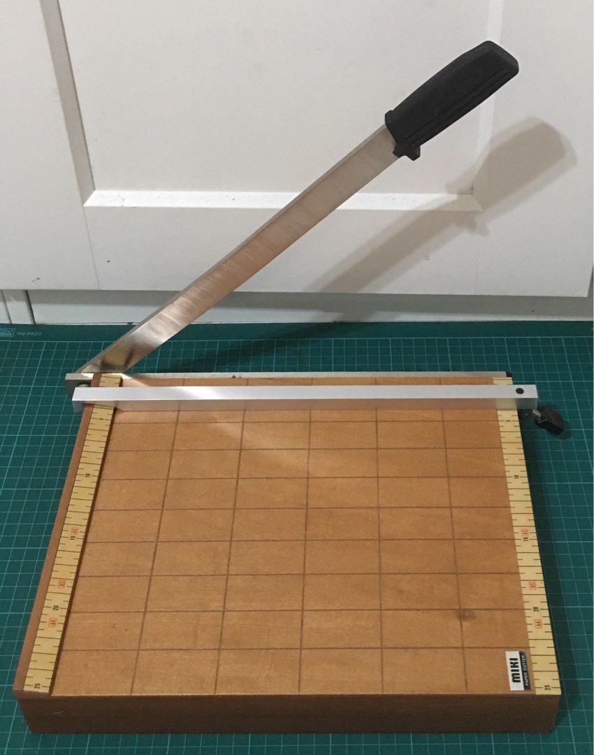 MIKI Paper Cutter K-24 Guillotine type , Furniture & Home Living, Home ...