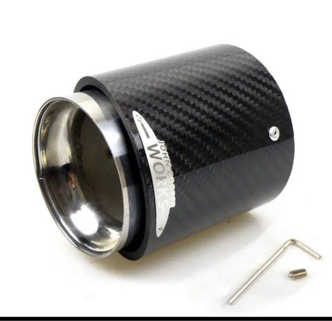 Mini Cooper exhaust Tips (JCW style), Car Accessories, Accessories on ...