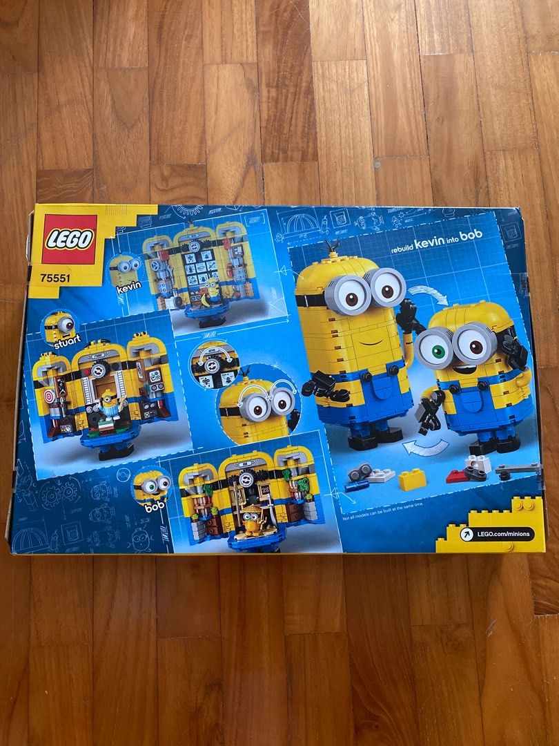 Minions Brick-built minions and their lair, Hobbies & Toys, Toys ...