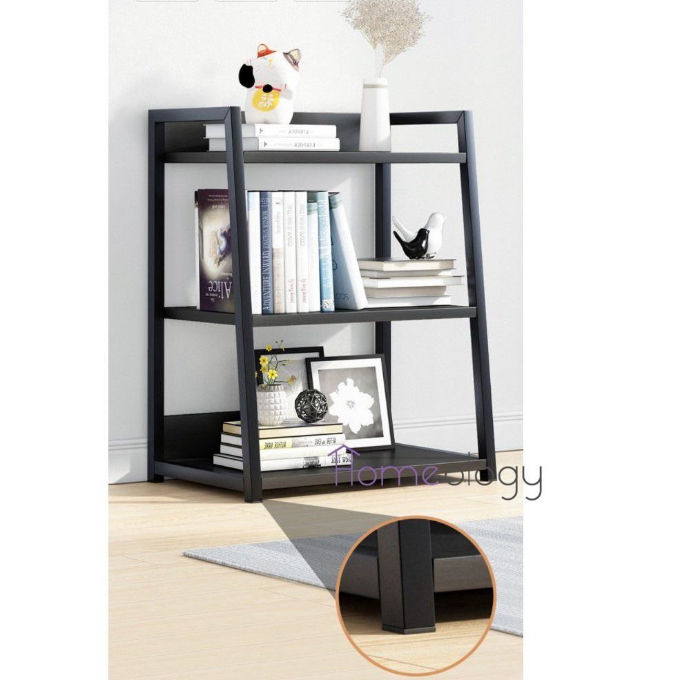 Modern Design Bookshelf Organizer Book Display Ladder Shelf Rack ...