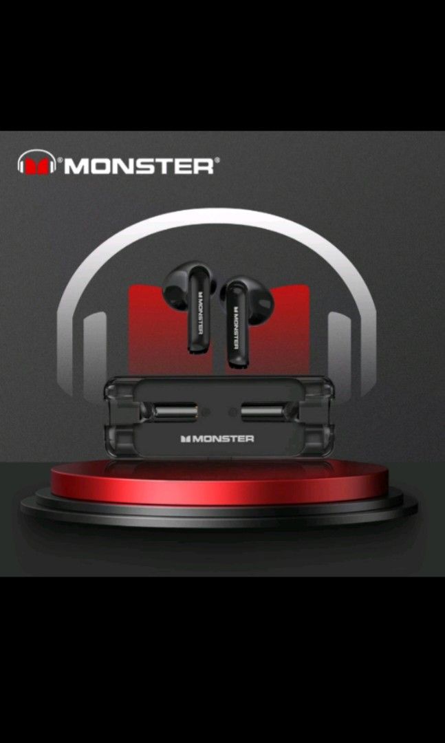 MONSTER XKT08 Wireless Earphones Bluetooth 5.3, Audio, Earphones on ...