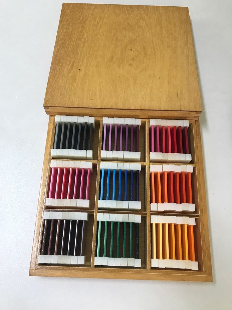 Montessori Colour Box, Babies & Kids, Baby Nursery & Kids Furniture ...