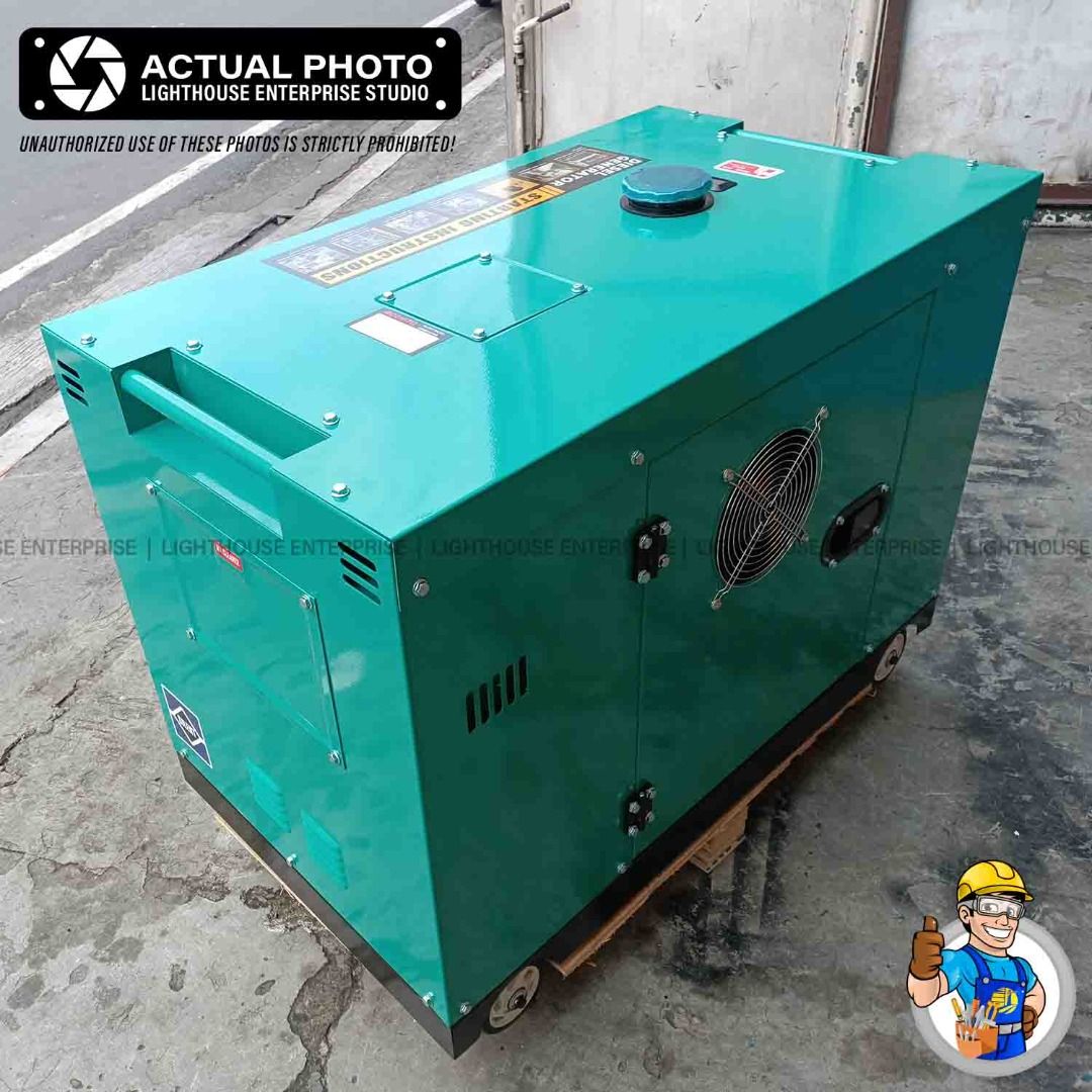 MOSHITO 10KVA Silent Diesel Generator - ATS Ready (M10800D), Furniture ...