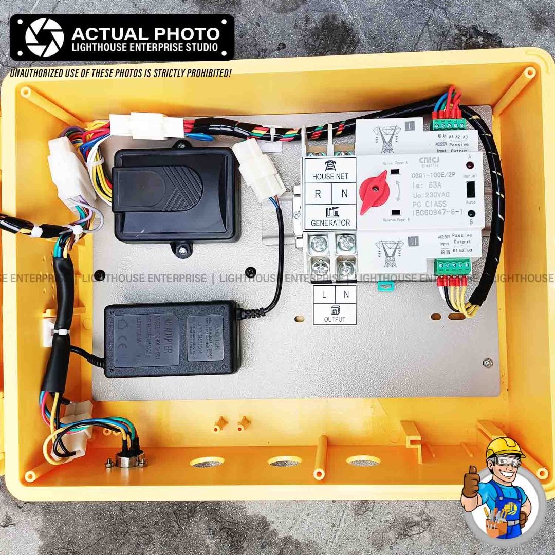 MOSHITO 63A ATS (Automatic Transfer Switch) Breaker Type (ATS-M10800D ...