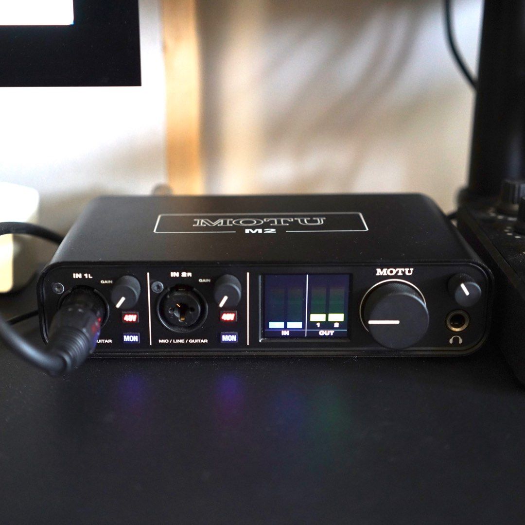 MOTU M2 2x2 USB-C Audio Interface, Audio, Other Audio Equipment on ...