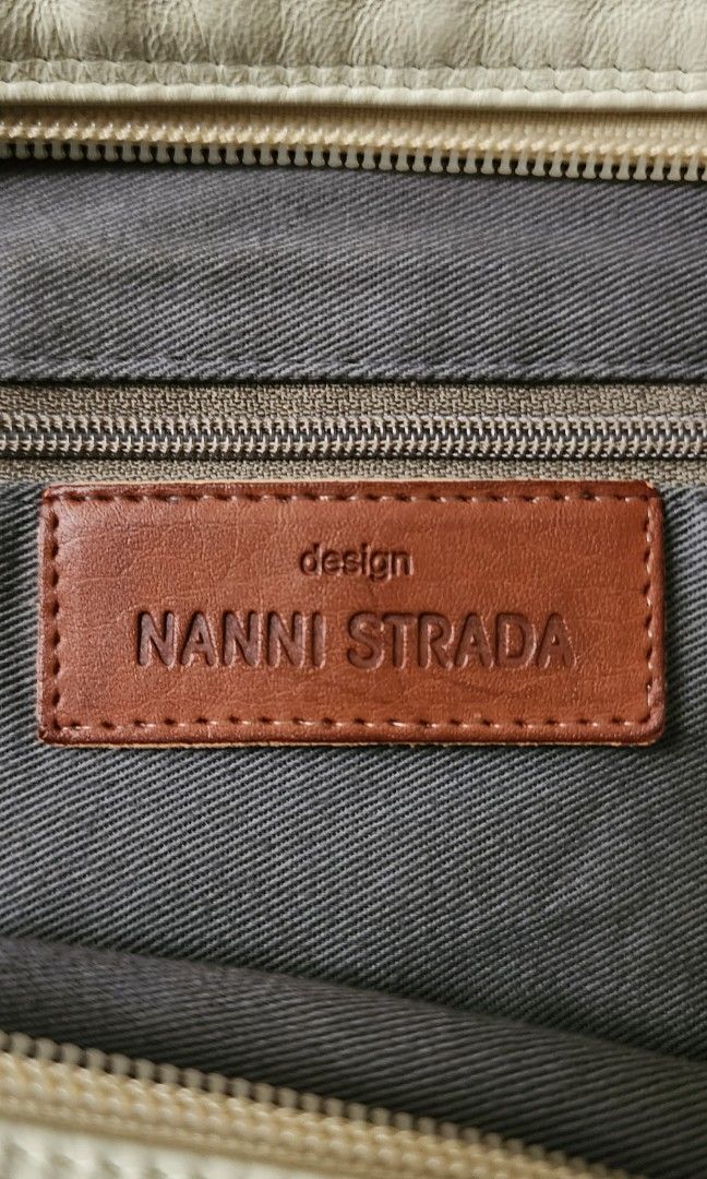 NANNI STRADA Lamb Skin Leather Bag, Men's Fashion, Bags, Sling Bags on ...