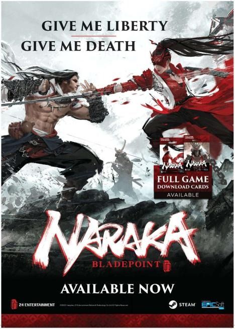 Naraka bladepoint Full game download Steam cards, Video Gaming, Video ...