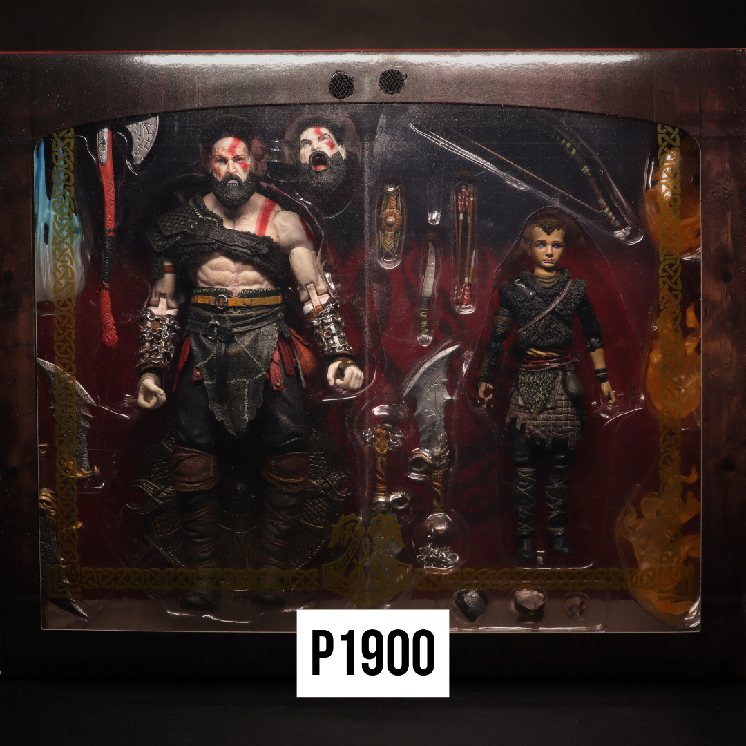 NECA: God of War Kratos & Atreus Bootleg, Hobbies & Toys, Toys & Games ...