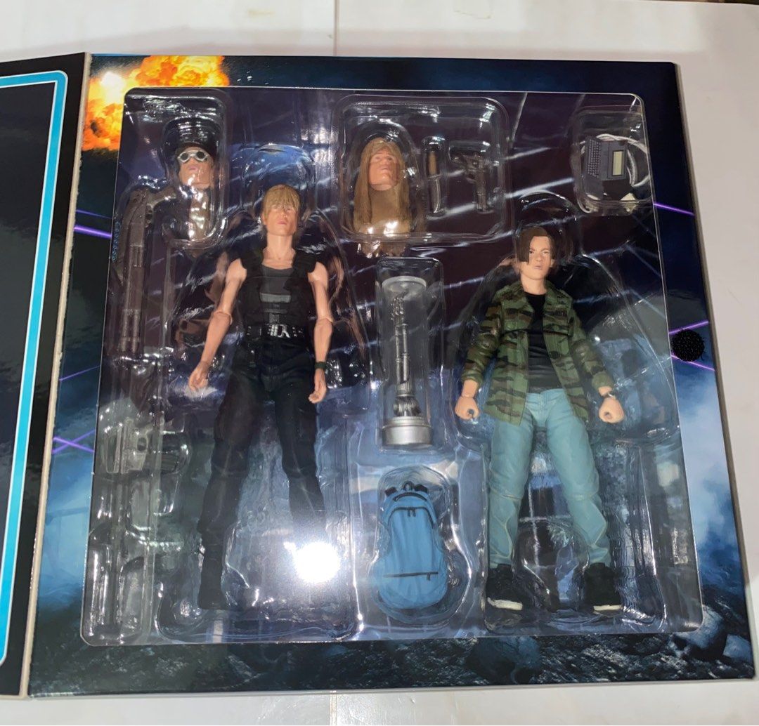 Neca Terminator 2 Judgment day Sarah & John connor, Hobbies & Toys ...