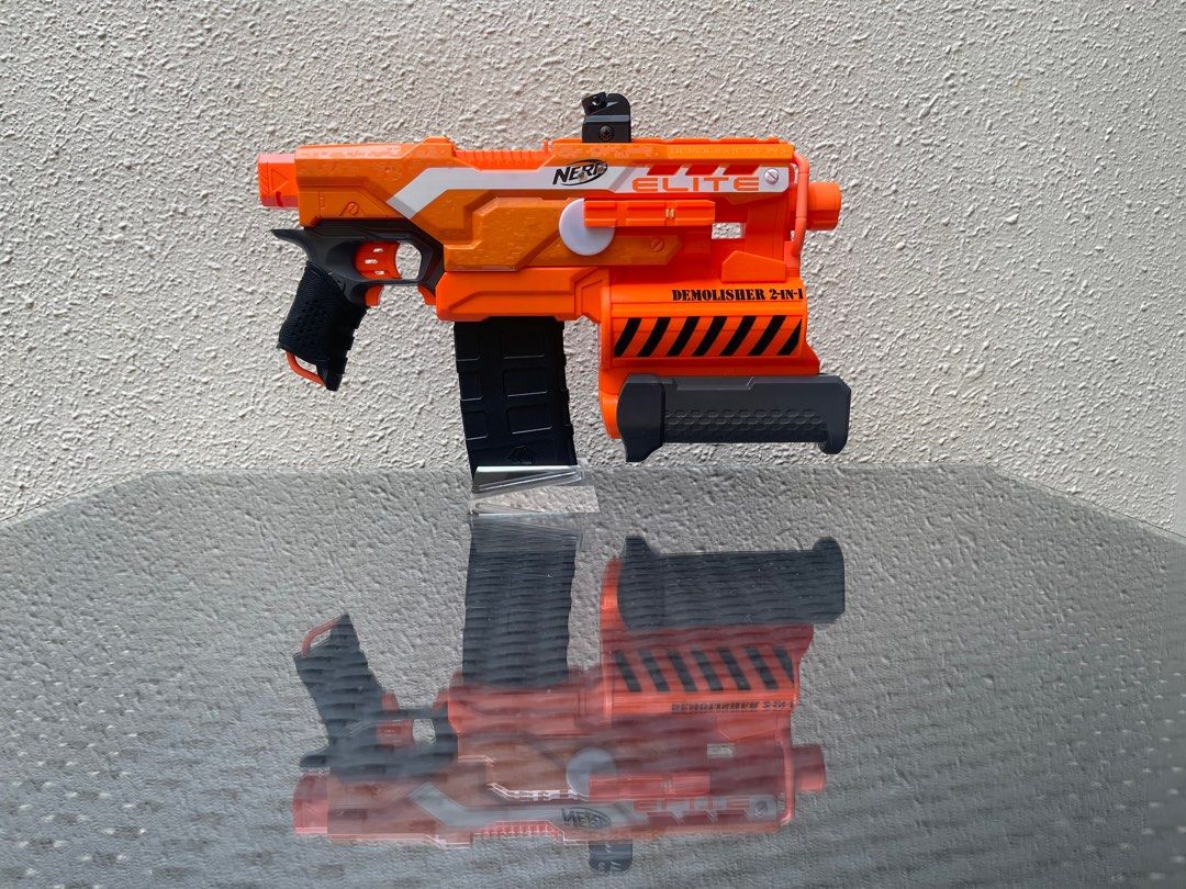 Nerf Demolisher Blaster (Modded), Hobbies & Toys, Toys & Games on Carousell