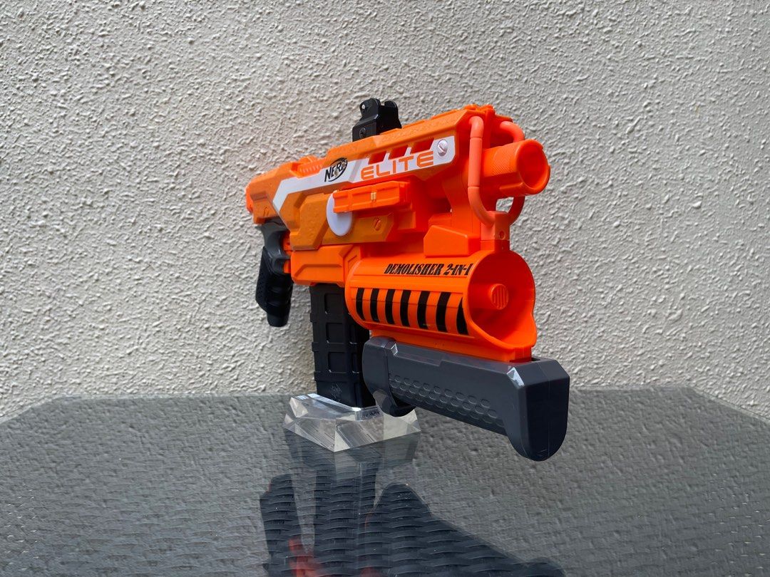 Nerf Demolisher Blaster (Modded), Hobbies & Toys, Toys & Games on Carousell
