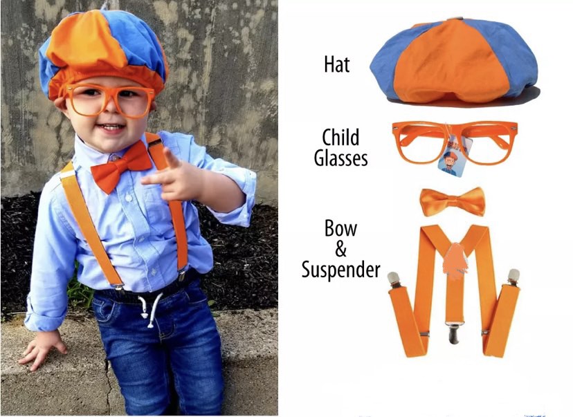 NEW BRAND Blippi Cap Cosplay Costume, Babies & Kids, Babies & Kids ...