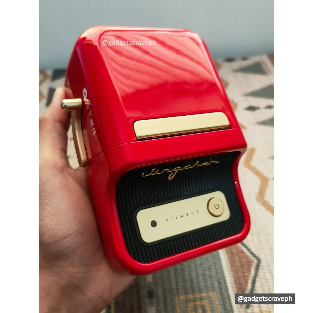 Niimbot B21 Jingchen Bluetooth Thermal Label Printer Retro, Computers ...